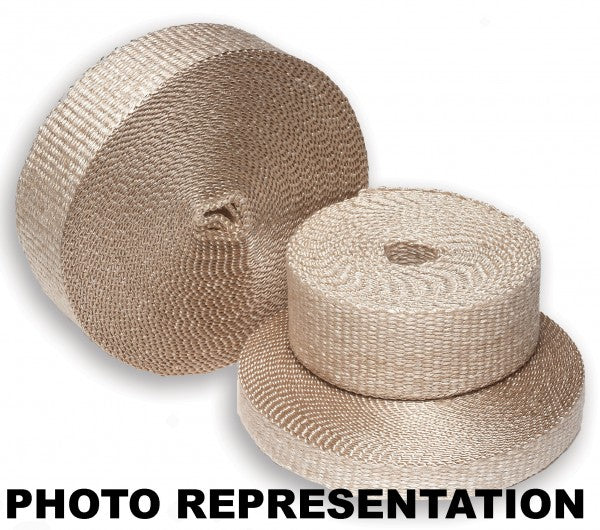 Inferno Exhaust Wrap 50mm(2") x 15mt(50ft) Roll True 2000F Continuous ...